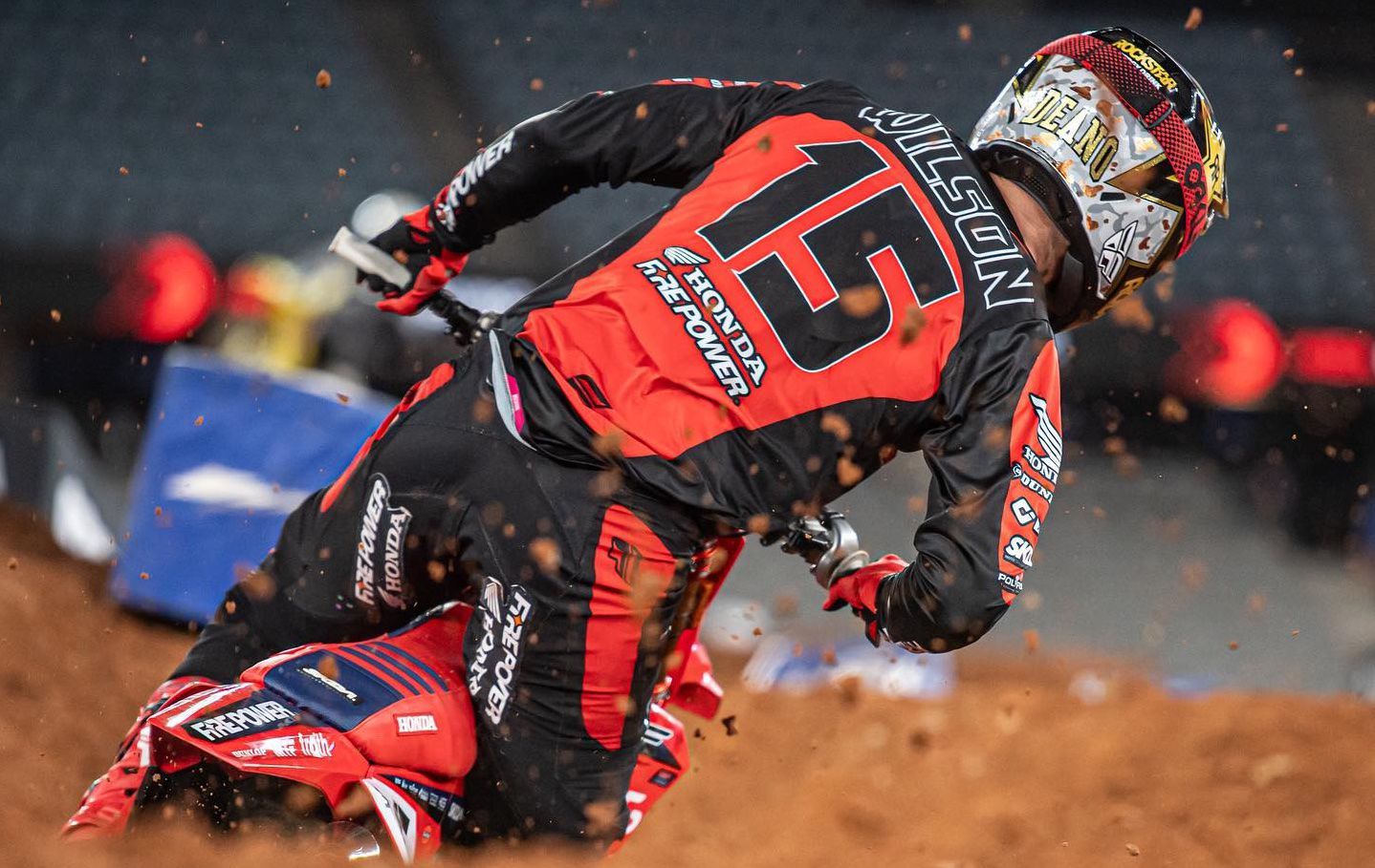 Onboard met Dean Wilson in het WK Supercross in Melbourne - Motocrossplanet