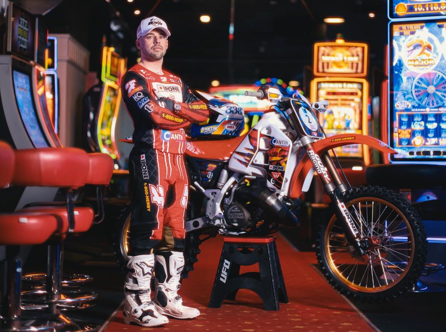 David Herbreteau wint vintage klasse van Le Touquet - Motocrossplanet