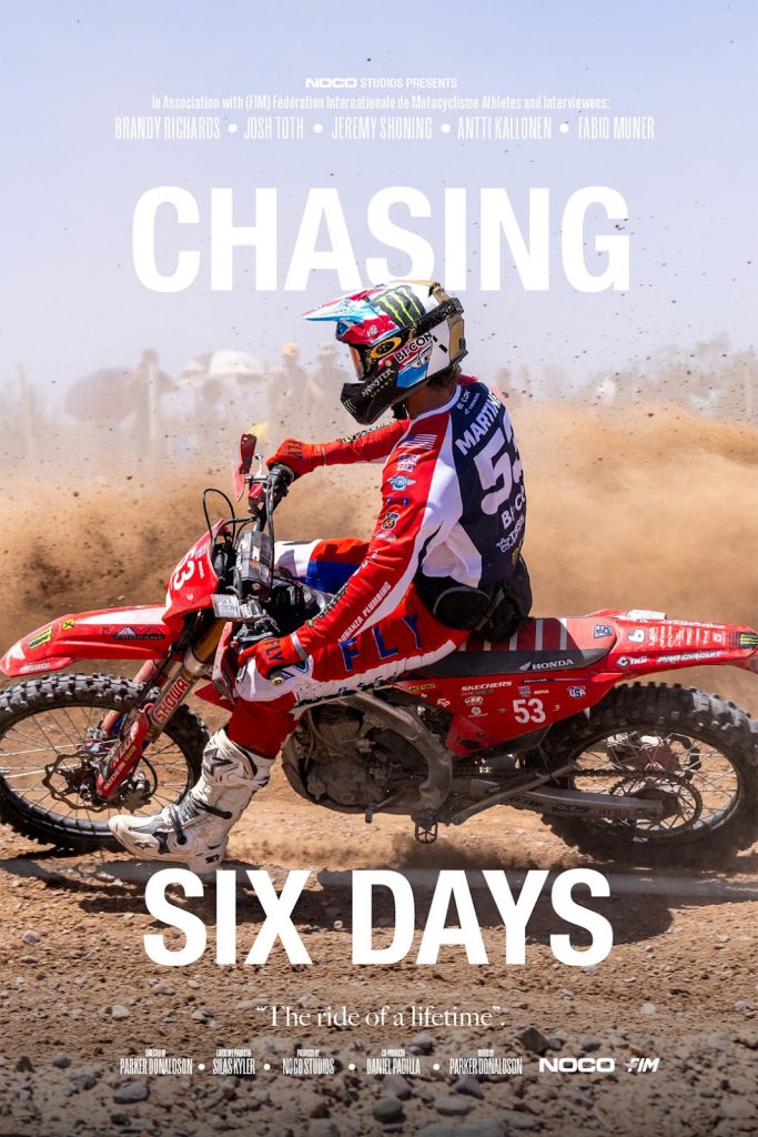 CHASING SIX DAYS Movie release - Motocrossplanet