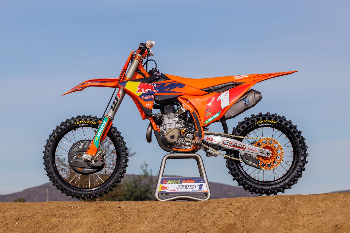 Het speciale van de Red Bull KTM van Chase Sexton - Motocrossplanet