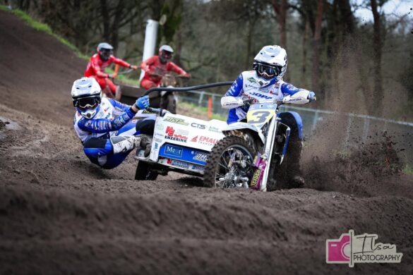 Dubbelslag voor Hermans in ONK Zijspancross Oss - Motocrossplanet