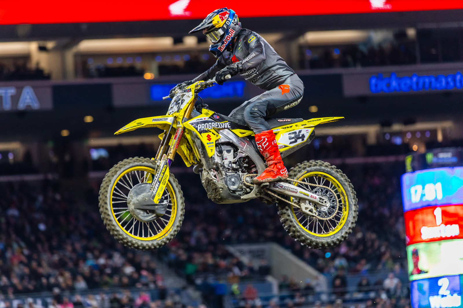 Zie de crash van Ken Roczen in Nashville - Motocrossplanet
