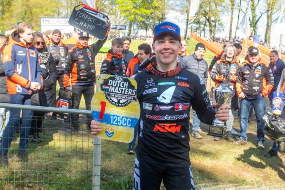 Gyan Doensen pakt Dutch Masters 125 titel - Motocrossplanet