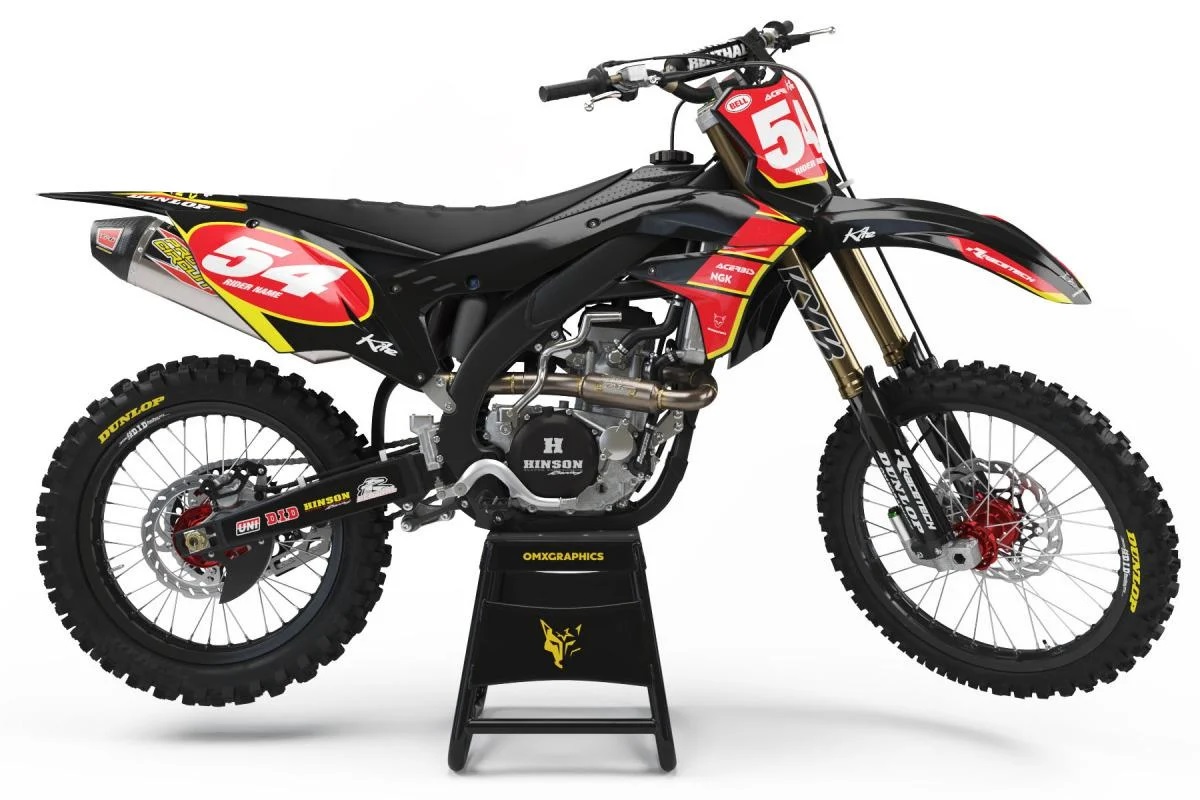 Retro MX Graphics makkelijk gerealiseerd bij OMX Graphics - Motocrossplanet