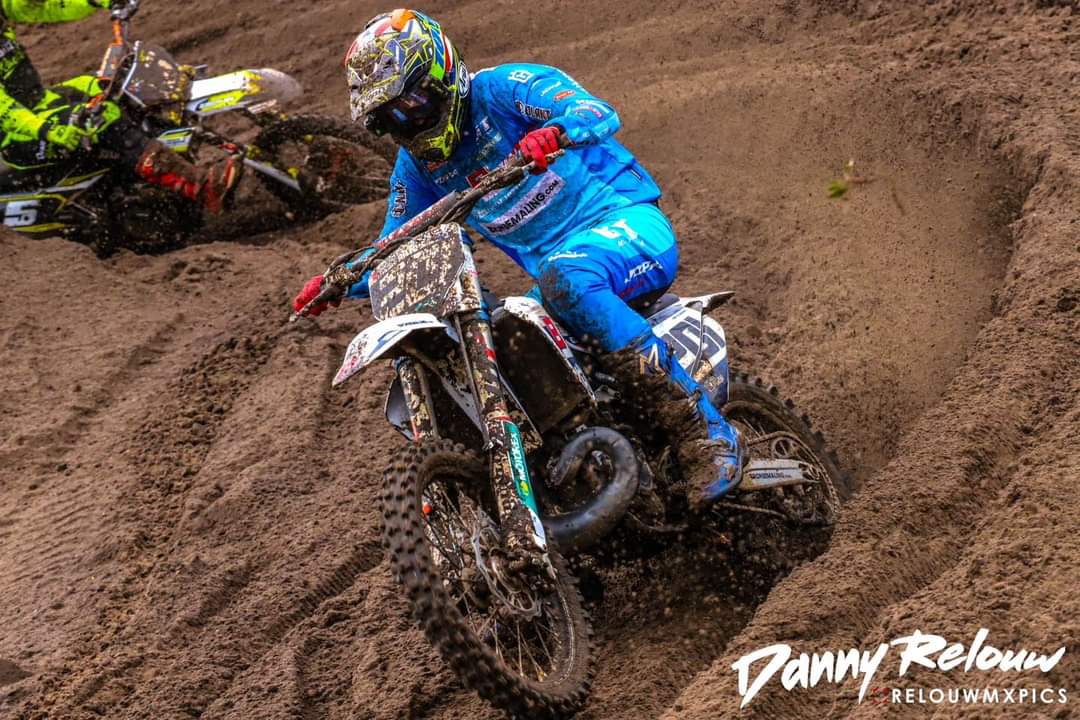 Robin van Oldeniel in de top vijf in ONK 250 Boekel - Motocrossplanet