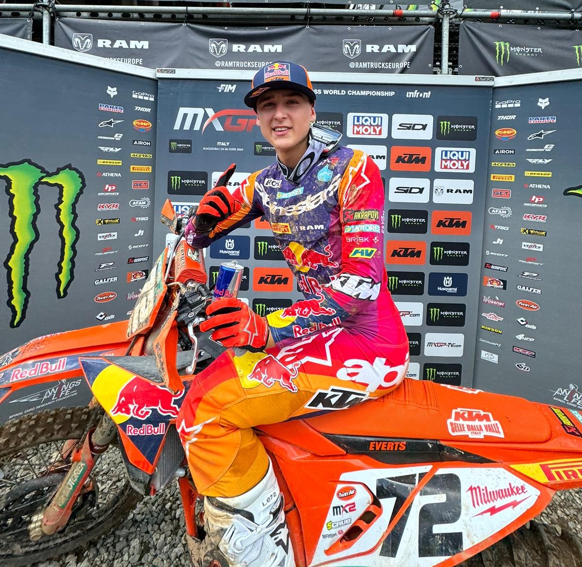 Video: Liam Everts grijpt net naast GP-zege in Italië - Motocrossplanet