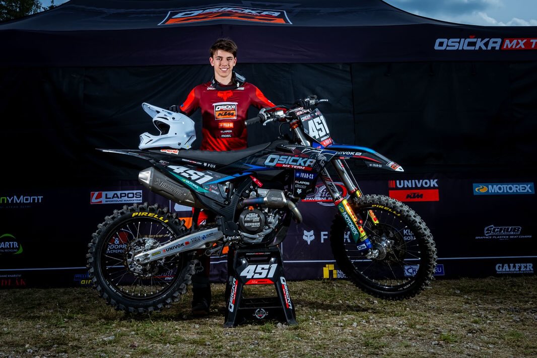 Julius Mikula en het Osicka MX team niet samen verder - Motocrossplanet