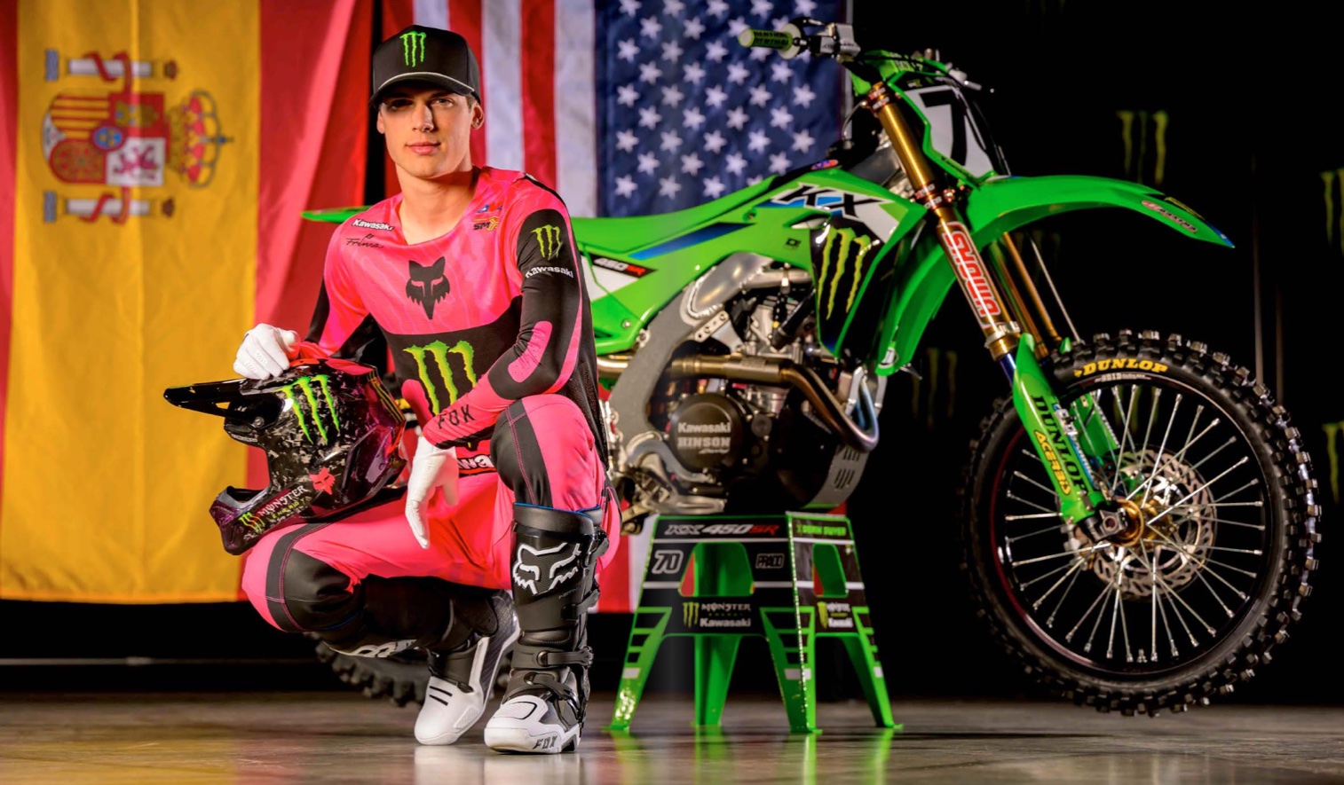 Eerste foto’s van Jorge Prado op Kawasaki - Motocrossplanet