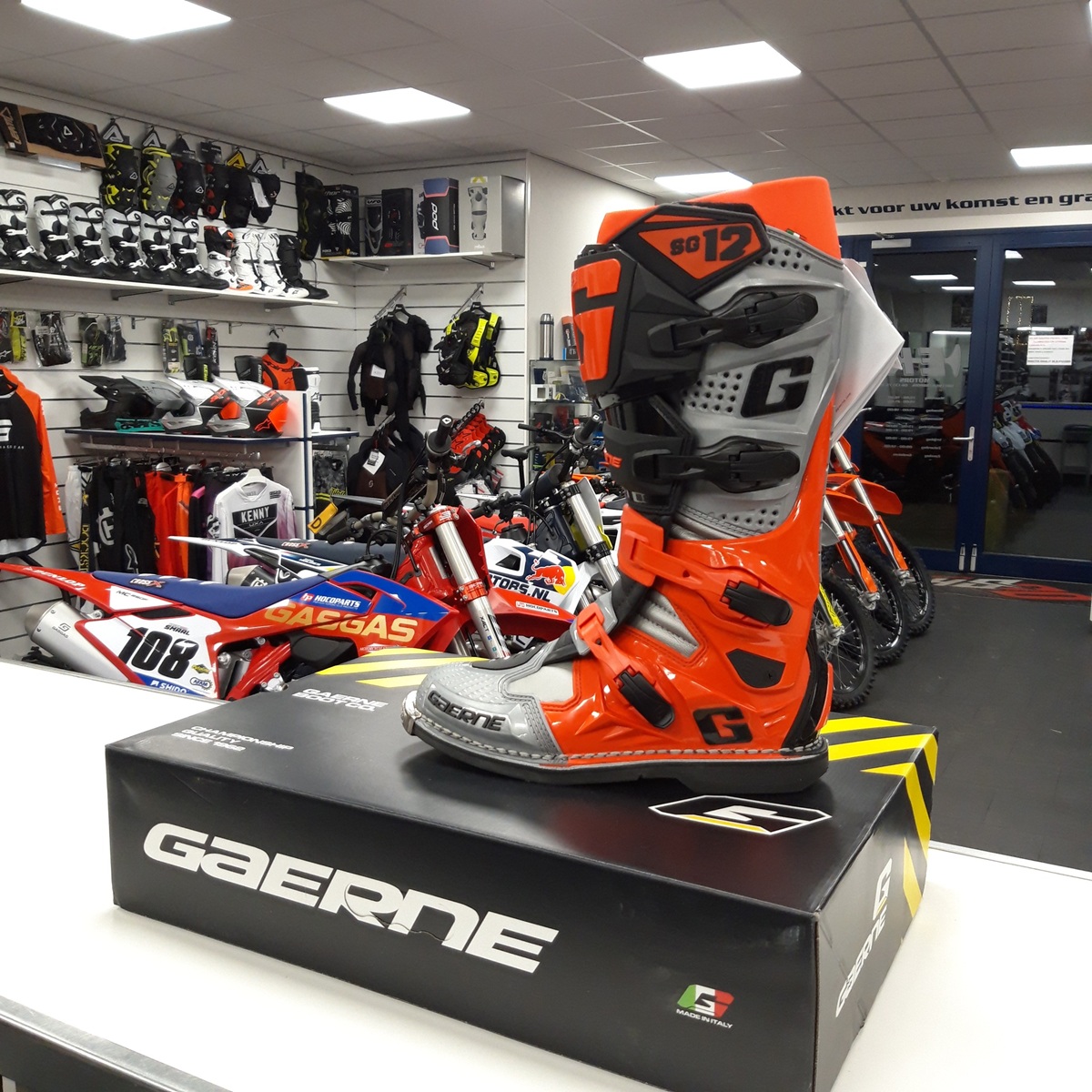 Gaerne SG12 laarzen bij EK Motors - Motocrossplanet