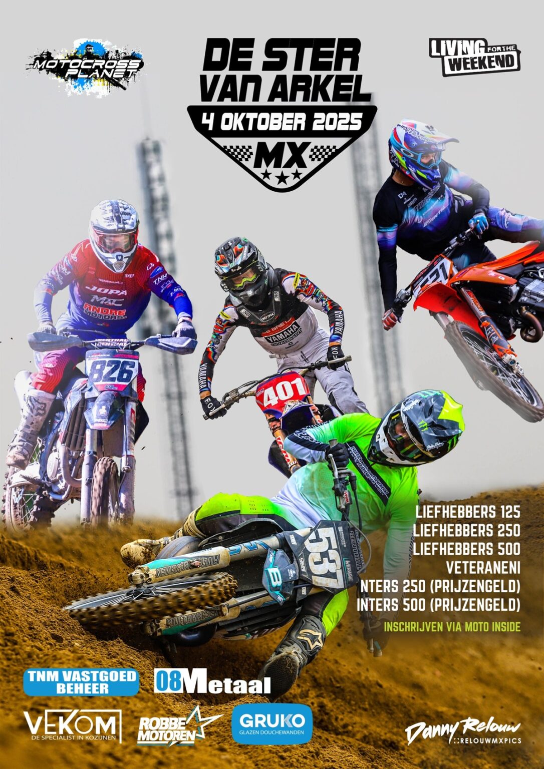 Wie wordt de ster van Arkel? - Motocrossplanet