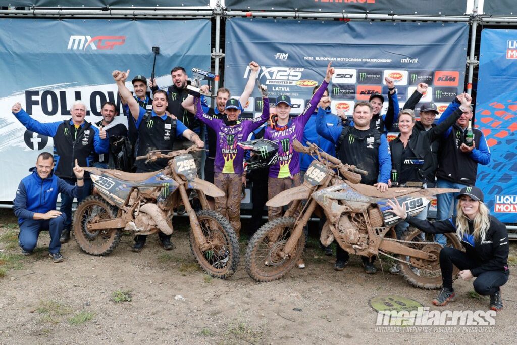 Dani Heitink pakt zijn tweede podiumplaats in de EMX125 klasse ...