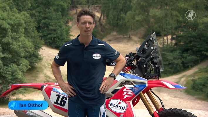 Video: Ultieme droom van motorcrossers is de Dakar Rally en Ian doet ...