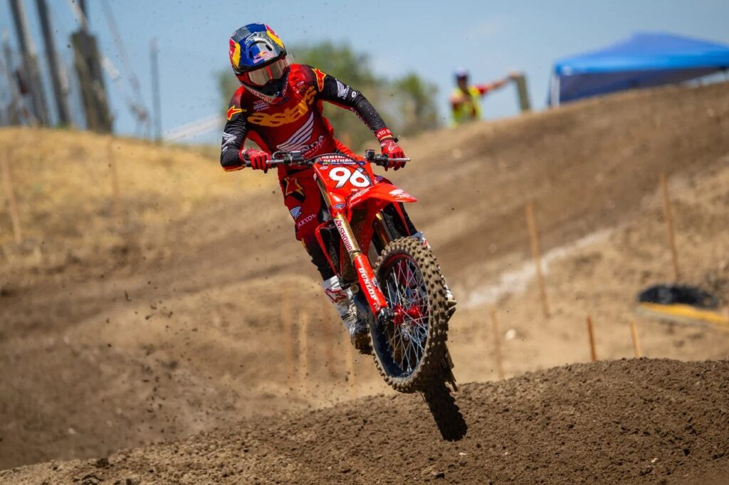 Hunter Lawrence wint beide manches van de AMA Pro Motocross in High ...